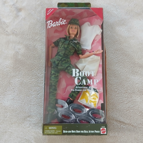 Mattel | Toys | New Mattel 999 Boot Camp Barbie | Poshmark